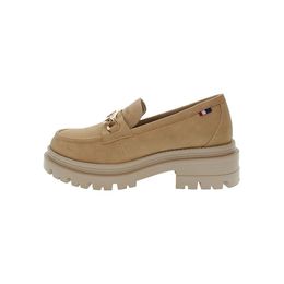 U.S. Polo Assn. Mokassins in Beige - 55% | Gr&ouml;&szlig;e 41 | Damen-schuhe-halbschuhe