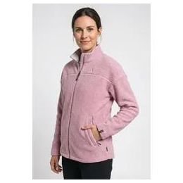 Sch&ouml;ffel Fleecejacke SCH&Ouml;FFEL "CIRC Fleece Jk Style Purga WMS", Damen, Gr. 40, pearly after, Fleece, Obermaterial: 100% Polyester, unifarben, Basic h&uuml;ftbedeckend, Jacken Fleecejacke, sportlicher Stil, f&uuml;r Trekking, Wandern und Laufen, lockere Passform