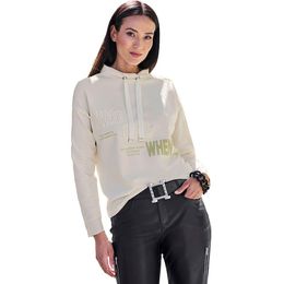 Heine Sweatshirt in Creme - 63% | Gr&ouml;&szlig;e 46 | Damen-sweatshirts-jacken