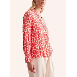Seidensticker Bluse in Rot/ Wei&szlig; - 55% | Gr&ouml;&szlig;e 42 | Damen-blusen