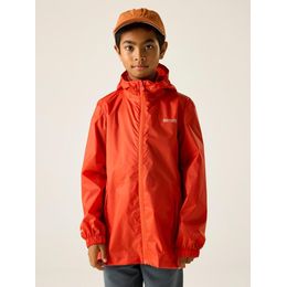 Regatta Regenjacke "Pack It III" in Rot - 63% | Gr&ouml;&szlig;e 152 | Kinder-outdoor-jacken