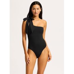 Seafolly Badeanzug in Schwarz - 70% | Gr&ouml;&szlig;e 34 | Damen-bademode