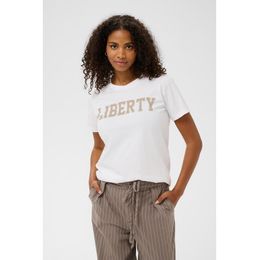 Kaffe Shirt in Wei&szlig; - 48% | Gr&ouml;&szlig;e M | Damen-tops