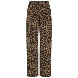Gina Benotti Damen Leinen-Hose im Leo-Look