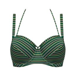 Marlies Dekkers Bikini-Oberteil "Holi Vintage" in Gr&uuml;n - 62% | Gr&ouml;&szlig;e 80E | Damen-bademode