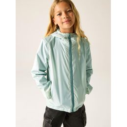 Regatta Regenjacke "Lever" in T&uuml;rkis - 60% | Gr&ouml;&szlig;e 104 | Kinder-outdoor-jacken