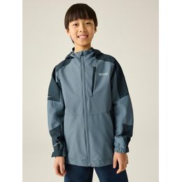 Regatta Regenjacke "Calderdale III" in Dunkelblau - 60% | Gr&ouml;&szlig;e 140 | Kinder-outdoor-jacken