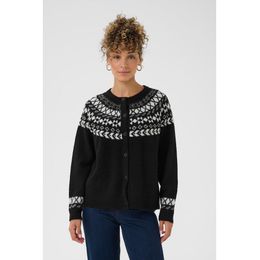 Kaffe Cardigan in Schwarz - 54% | Gr&ouml;&szlig;e XS | Damen-pullover-cardigans