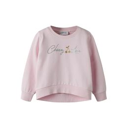 name it Sweatshirt "Boppi" in Rosa - 45% | Gr&ouml;&szlig;e 122/128 | Kinder-sweatshirts-jacken