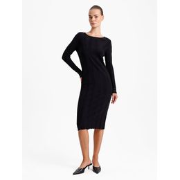 BGN Strickkleid in Schwarz - 92% | Gr&ouml;&szlig;e 40 | Damen-kleider