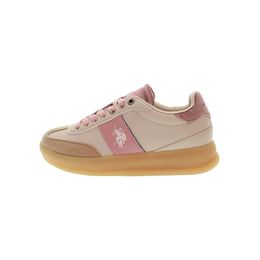 U.S. Polo Assn. Sneakers in Beige/ Rosa - 55% | Gr&ouml;&szlig;e 36 | Damen-sneakers