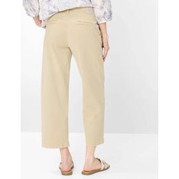 Brax Damen 5-Pocket-Hose "Style MAINE S"hellbeige, Gr. 46, Web, 72% Lyocell, 18% Baumwolle, 8% Elastomultiester, 2% Elasthan, Hosen