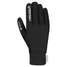 Reusch M&auml;dchen Skihandschuhe "Karayel WINDSTOPPER TOUCH-TEC Junior", silber, Gr. 5, mehrfarbig, 50% Polyamid, 40% Polyester, 10% Elasthan,