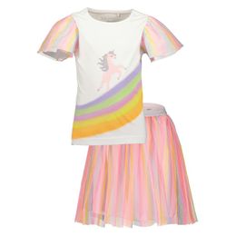 Blue Seven Outfit in Wei&szlig;/ Rosa - 30% | Gr&ouml;&szlig;e 122 | Kinderkleider