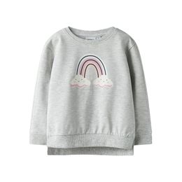 name it Sweatshirt "Bissine" in Grau - 45% | Gr&ouml;&szlig;e 116 | Kinder-sweatshirts-jacken