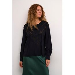Kaffe Bluse in Schwarz - 43% | Gr&ouml;&szlig;e 40 | Damen-blusen