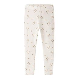Lil Atelier Leggings "Layo" in Creme - 35% | Gr&ouml;&szlig;e 122 | Kinderhosen