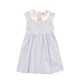 Deux ans de vacances Kleid in Blau/ Wei&szlig; - 50% | Gr&ouml;&szlig;e 92-104 | Kinderkleider
