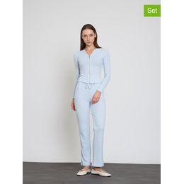 BGN 2tlg. Outfit in Hellblau - 86% | Gr&ouml;&szlig;e 40 | Damen-pullover-cardigans