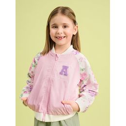 COOL CLUB Blouson in Rosa/ Wei&szlig; - 44% | Gr&ouml;&szlig;e 104 | Kinderjacken