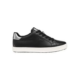 Geox Leder-Sneakers "Blomiee" in Schwarz - 53% | Gr&ouml;&szlig;e 39 | Damen-sneakers