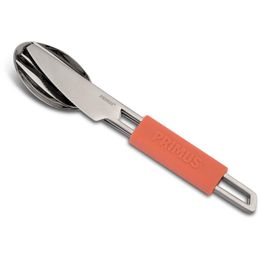 PRIMUS Leisure Cutlery Besteckset aus Edelstahl 3-teilig salmon pink - Campingbesteck