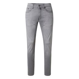 Pierre Cardin Herren Slim-fit-Jeans "PC-Lyon", grau, Gr. 30, unifarben, Denim/Jeans, Obermaterial: 70% Baumwolle, 21% Lyocell, 7% Polyester, 2%