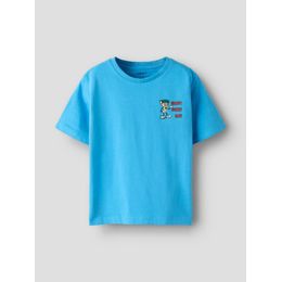 name it Shirt "David" in Blau - 34% | Gr&ouml;&szlig;e 110 | Kinder-oberteile