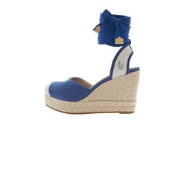 U.S. Polo Assn. Keilsandalen in Blau/ Beige - 51% | Gr&ouml;&szlig;e 37 | Damen-sandalen
