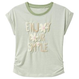 Yigga M&auml;dchen T-Shirt mit Schriftzug-Print