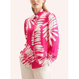Seidensticker Bluse in Pink/ Wei&szlig; - 66% | Gr&ouml;&szlig;e 36 | Damen-blusen