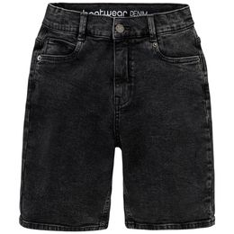 Yigga Jungen Jeansshorts mit verstellbarem Bund