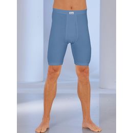 King&acute;S Club KINGS CLUB Herren Schl&uuml;pfer, Gr. 7, blau, 100% Baumwolle, Unterhosen