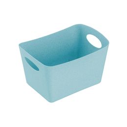 Koziol Boxxx S Aufbewahrungsbox 1 Liter recycled blue blau - Aufbewahrungs- & Transportbeh&auml;lter