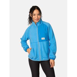 KARI TRAA Fleecejacke "Emma" in Blau - 44% | Gr&ouml;&szlig;e XS | Damenjacken