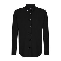 FELIX HARDY Herren Outdoorhemd "Cordhemd", schwarz, Gr. S, 100% Baumwolle, Hemden