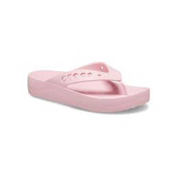 Crocs Zehentrenner "Baya Platform" in Rosa - 47% | Gr&ouml;&szlig;e 42/43 | Damen-sandalen