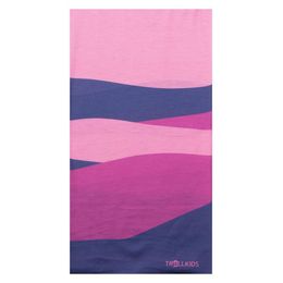 Trollkids Loop-Schal "Coastal Sunset" in Lila/ Rosa - 22% | Kinderschals