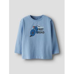 name it Longsleeve "Brian" in Blau - 41% | Gr&ouml;&szlig;e 98 | Kinder-longsleeves