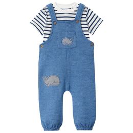 Topomini Newborn Set mit Latzhose und T-Shirt