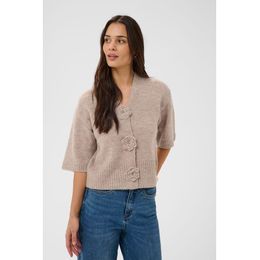 Kaffe Cardigan in Beige - 58% | Gr&ouml;&szlig;e S | Damen-pullover-cardigans