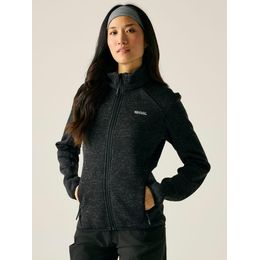 Regatta Fleecejacke "Newhill" in Schwarz - 69% | Gr&ouml;&szlig;e 44 | Damenjacken