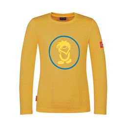 Trollkids Longsleeve "Troll" in Gelb - 43% | Gr&ouml;&szlig;e 164 | Kinder-longsleeves