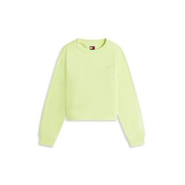 Tommy Jeans Sweatshirt 'Crew' Damen Gr&ouml;&szlig;e XXS grasgr&uuml;n