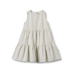 Wheat Kleid "Luise" in Grau/ Creme - 44% | Gr&ouml;&szlig;e 140 | Kinderkleider