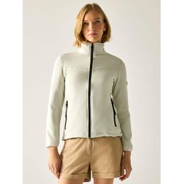 Regatta Fleecejacke "Florena" in Wei&szlig; - 76% | Gr&ouml;&szlig;e 38 | Damenjacken