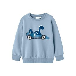 name it Sweatshirt "Barlas" in Hellblau - 50% | Gr&ouml;&szlig;e 104 | Kinder-sweatshirts-jacken