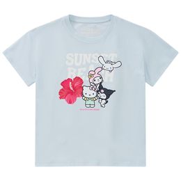 Yigga Hello Kitty T-Shirt mit Front-Print