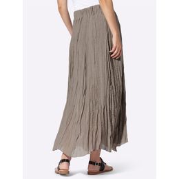 Heine Damen Schlupfrocktaupe, Gr. 36, unifarben, 55% Polyester, 45% Viskose, R&ouml;cke
