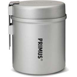 PRIMUS Essential Trek Campingkochtopf aus Aluminium 1,0 Liter inklusive Pfanne/Deckel - Camping-T&ouml;pfe